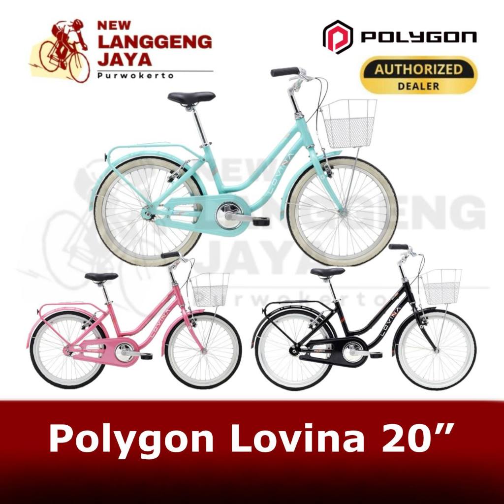 Jual Polygon Sepeda City Bike CTB Lovina 20" | Shopee Indonesia
