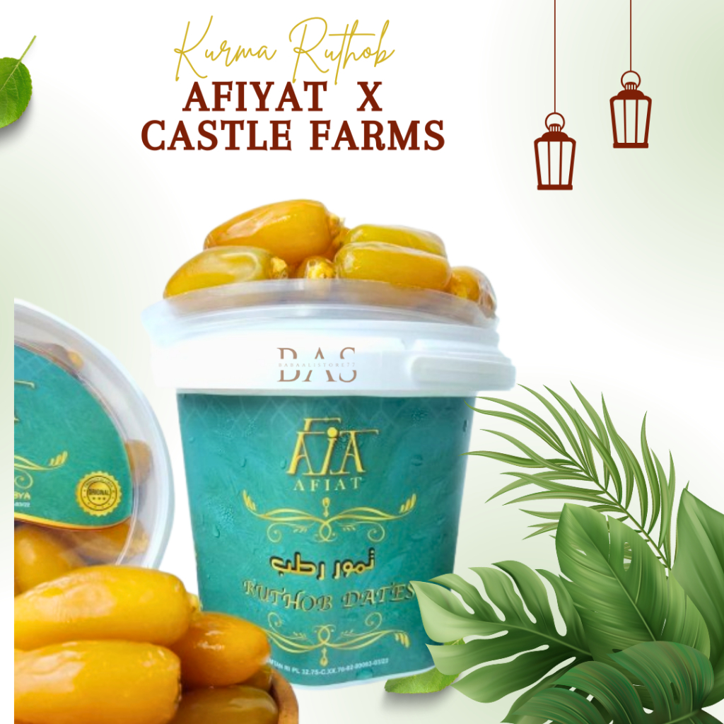 Jual BabaAli - Kurma Ruthob Premium Asli Original Afiyat x Castle Farms ...