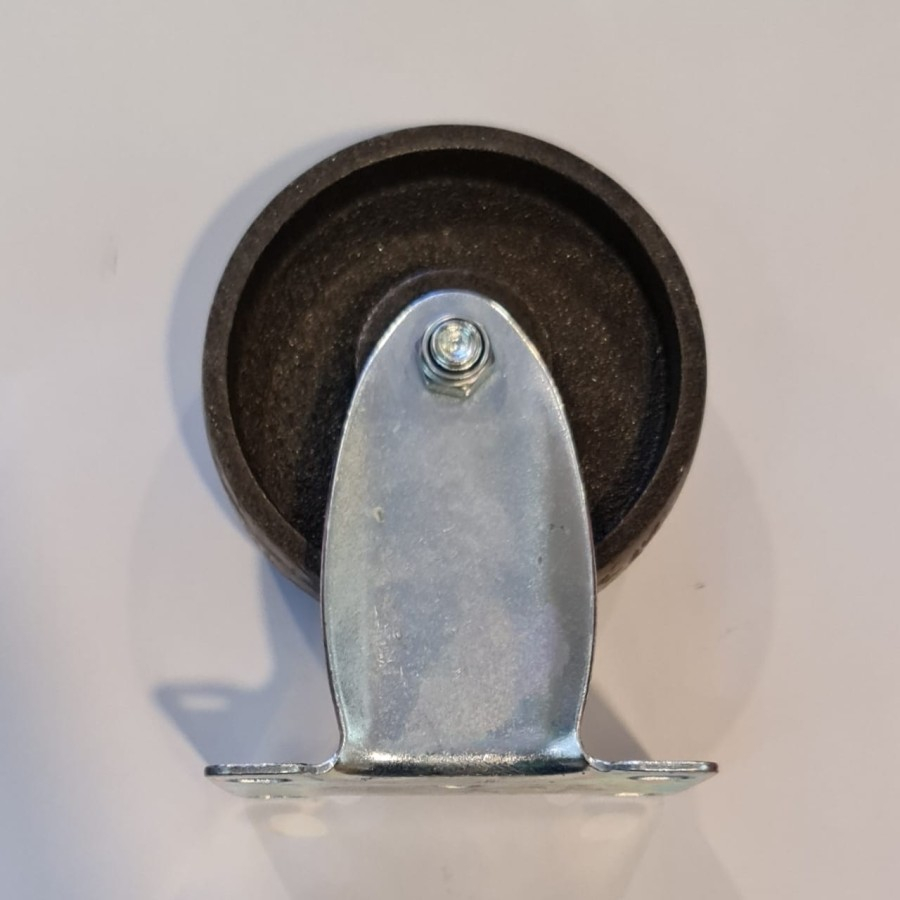 Jual Roda Caster / Troli / Troly Besi 3" Inch Mati ( Maju Mundur ) Ball ...