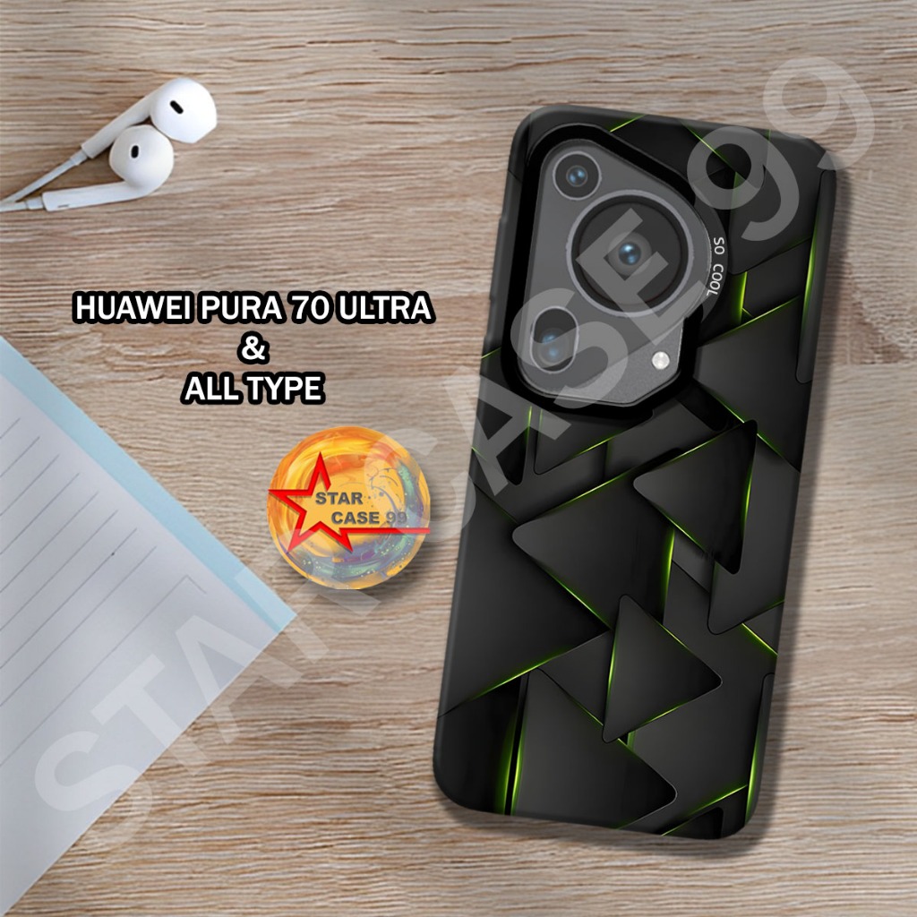 Jual S10-Case hybrid IMD HUWAEI PURA 70 ULTRA - motif abstrak - kesing ...
