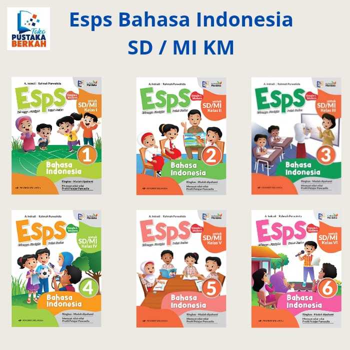 Jual Buku Erlangga - ESPS Bahasa Indonesia SD/MI - Pustaka Berkah - Kurikulum Merdeka | Shopee ...