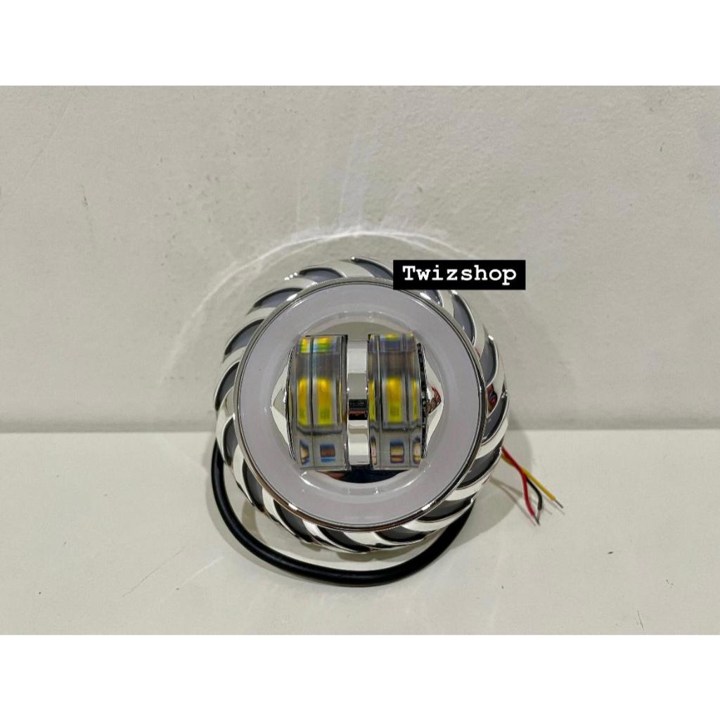 Jual Lampu Utama LED Daymaker BILED 2 Lensa Kedip Flash Projie ...