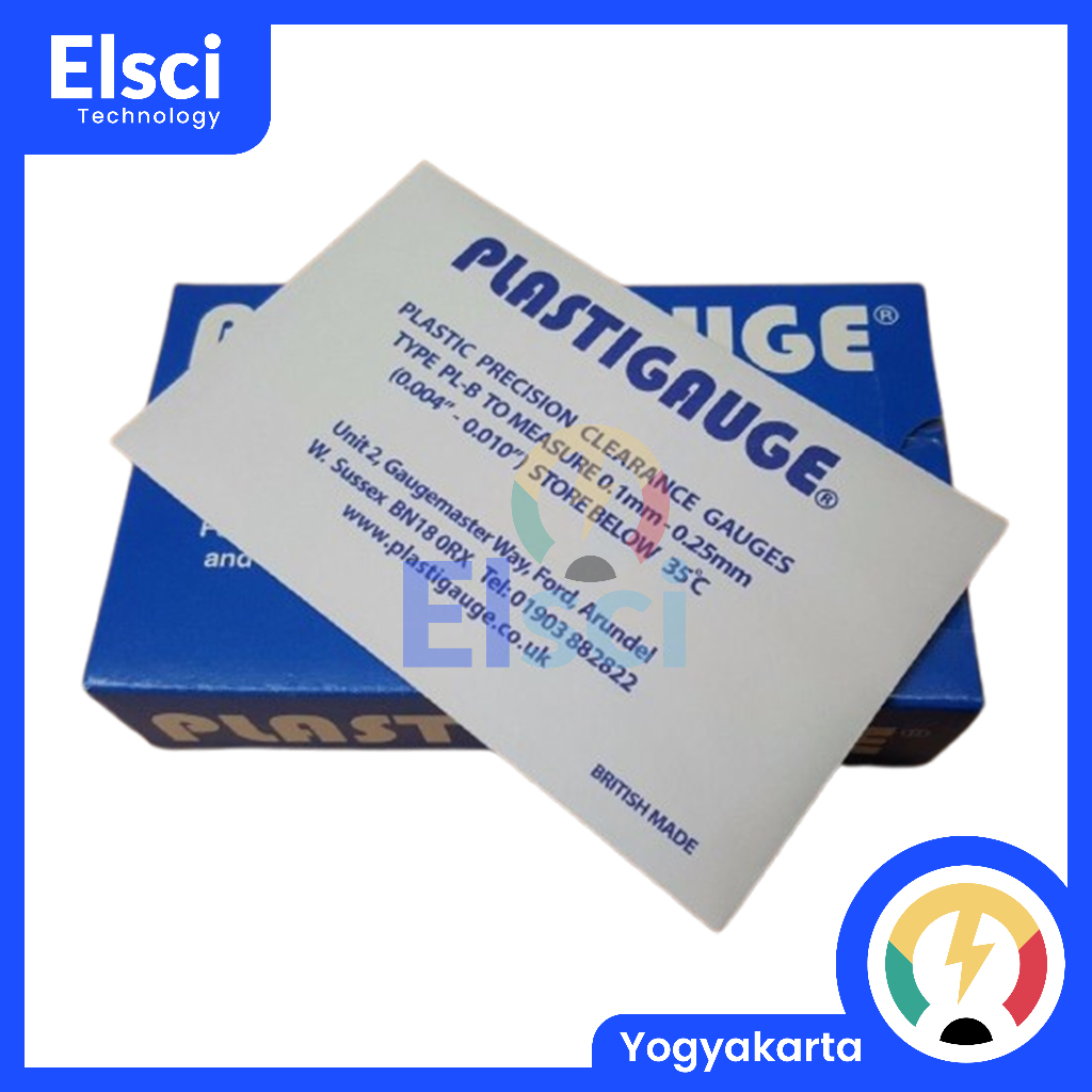 Jual Plastigauge Plastic Precision Clearance Gauges 0.1-0.25mm | Shopee ...