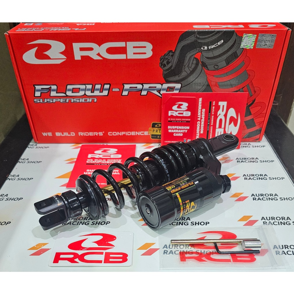 Jual SHOCKBREAKER RCB FLOW PRO 330 MM HONDA VARIO 160 / STYLO 160 ...