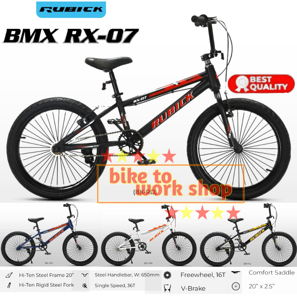 Jual SEPEDA BMX RUBICK RX 02 03 04 07 20 INCH ANAK LAKI BY UNITED ...