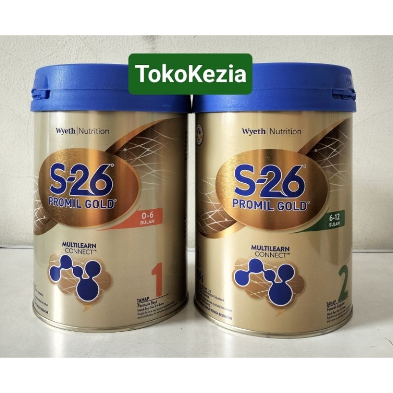 Jual S26 Promil Gold/Tahap 1/Tahap 2, Kemasan kaleng 900gram | Shopee ...