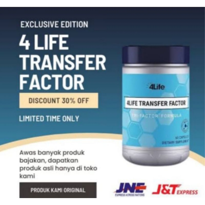 Jual 4LIFE TRI FACTOR FORMULA ISI 60 KAPSUL ORIGINAL ASLI | Shopee ...