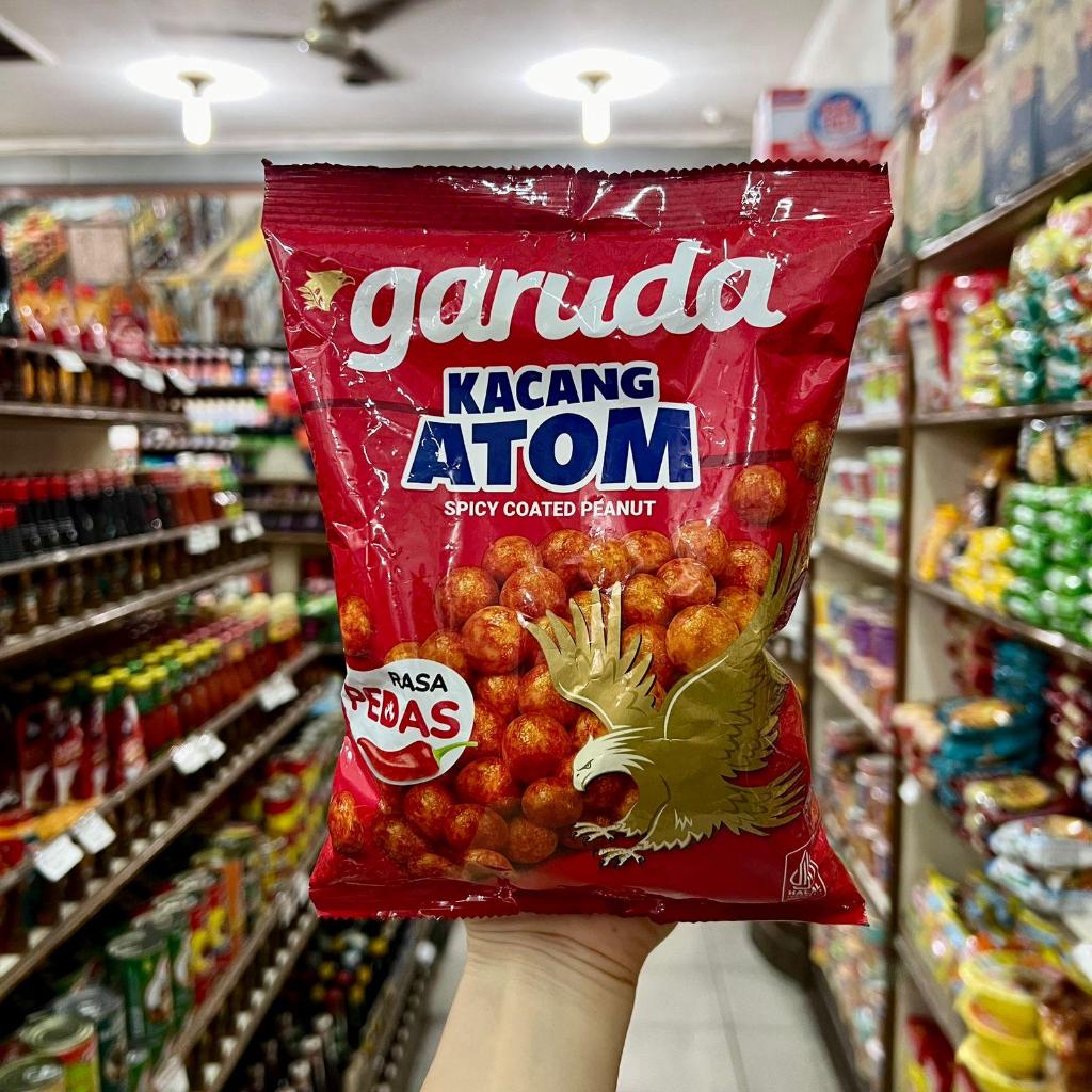 Jual GARUDA KACANG ATOM RASA PEDAS HOT SPICY COATED PEANUT 220 g ...