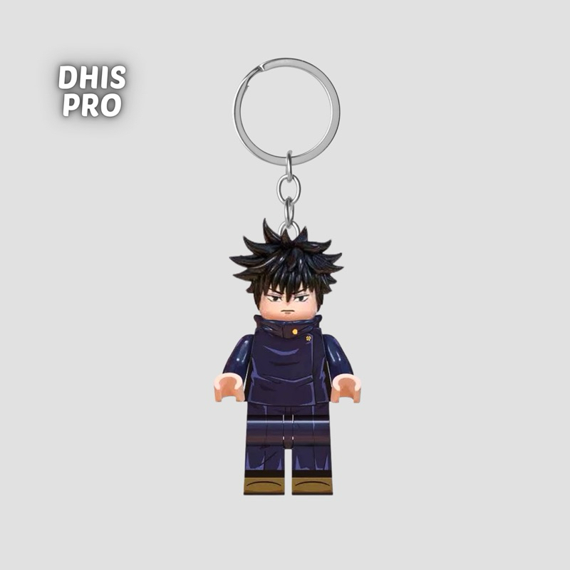 Jual Dhis Project Gantungan Kunci LEGO Minifigure Fushiguro Megumi ...