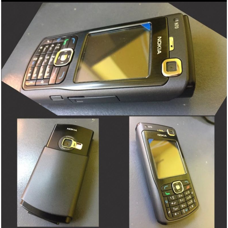 Jual NOKIA N70 BLACK EDITION free memori + charger ori 100% nokia ...