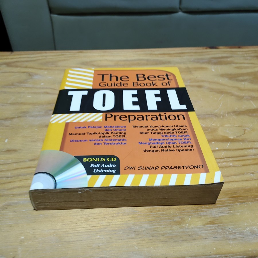 Jual Buku The Best Guide Book of TOEFL Preparation | Shopee Indonesia