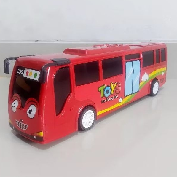 Jual Mainan Edukasi Mobil Bus Toys - Miniatur Mobil Kartun Mobilan Bis ...