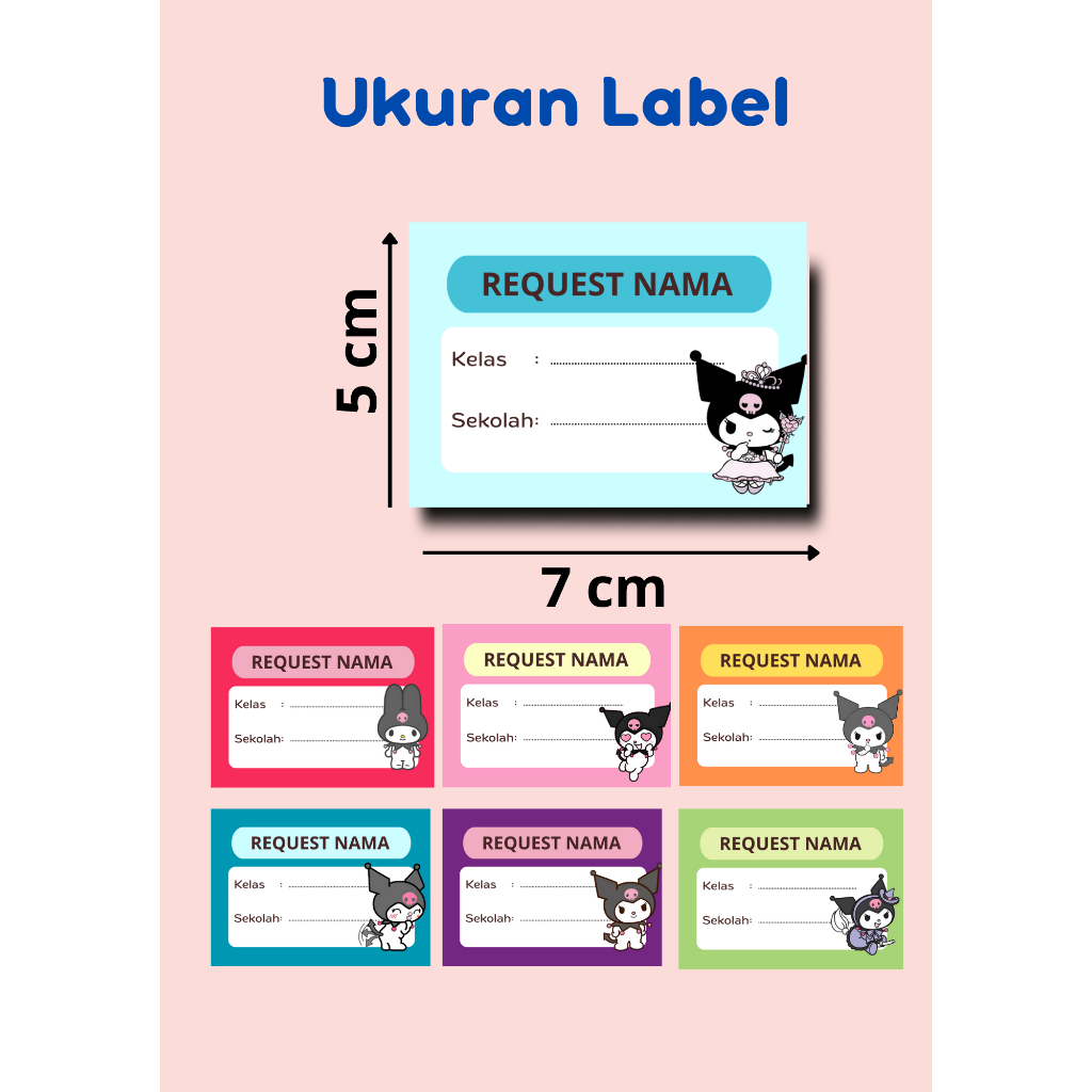 Jual Isi 20 Stiker Mapel - Label Buku Pelajaran Sekolah - Stiker mata ...