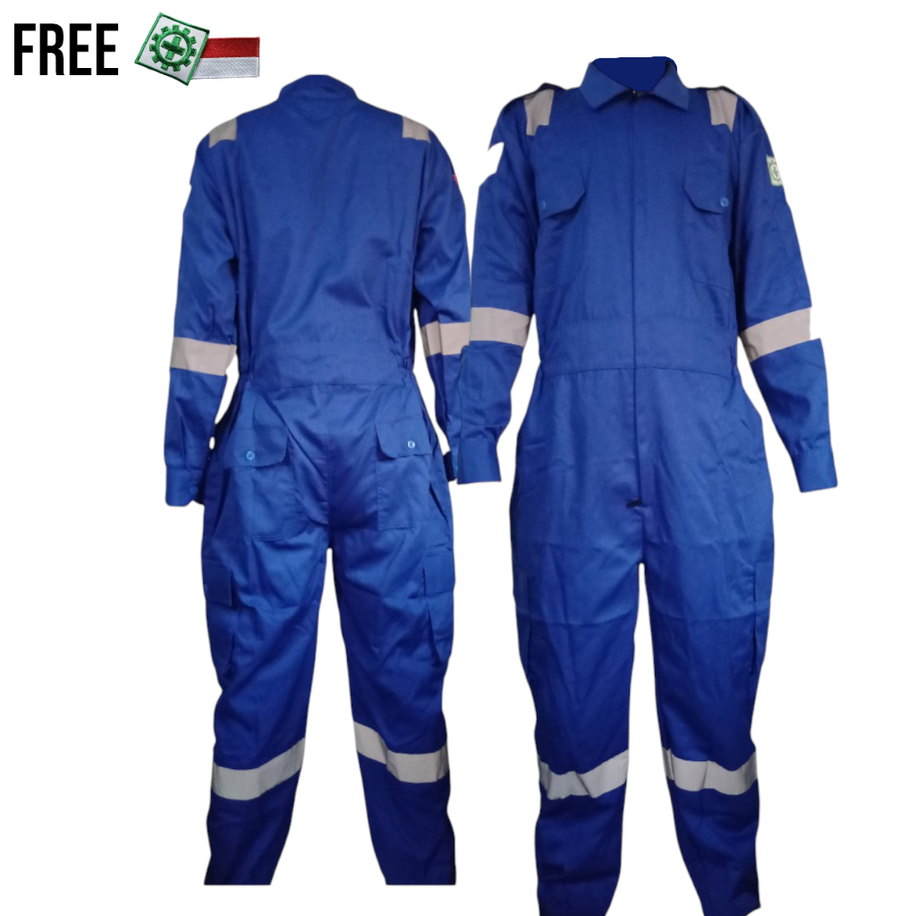 Jual Wearpack Safety Seragam Kerja Proyek Coverall Terusan Baju Bengkel ...