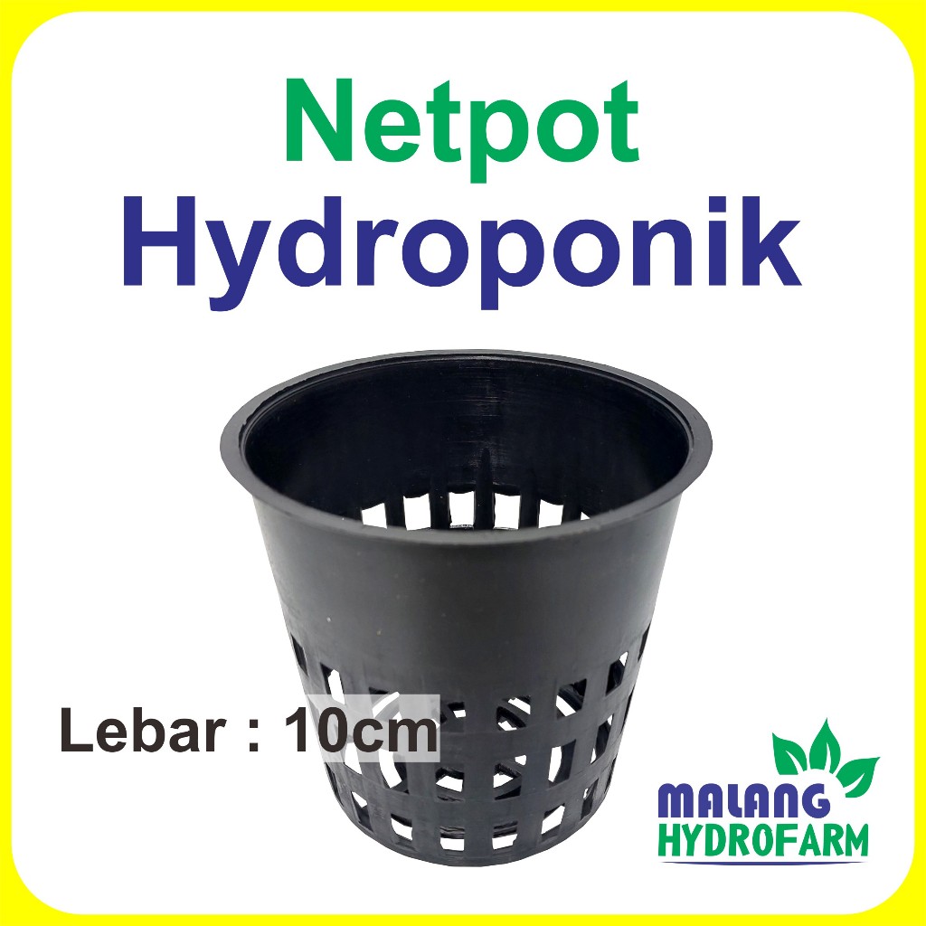Jual Netpot Hydroponik 10 cm pot hidroponik sayur sayuran buah tanaman ...