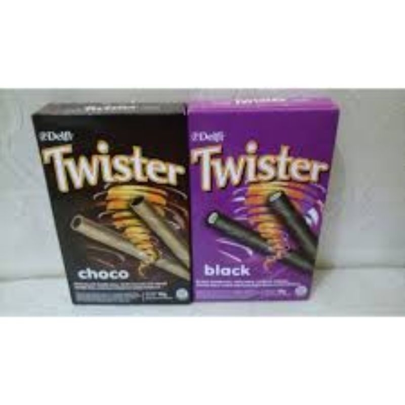 Jual Twister wafer roll Black vanila 35 gr | Shopee Indonesia
