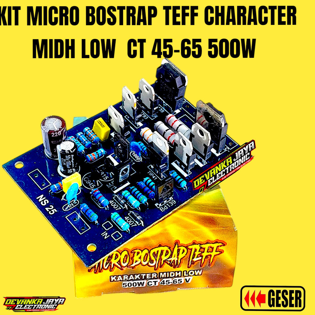 Jual Driver Power Micro BOSTRAP Character MIDH LOW | Shopee Indonesia
