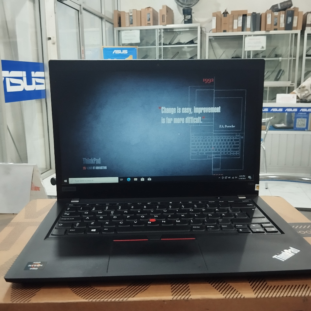 Jual Lenovo ThinkPad T495 Ryzen 7 Pro RAM 16GB SSD 256GB AMD Radeon ...