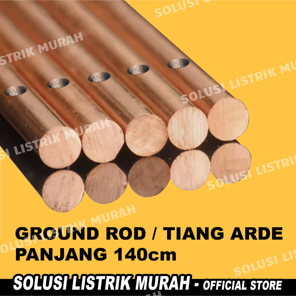 Jual Besi Arde / Tiang Arde / Besi Ground / Ground Rood / Ground Rod ...