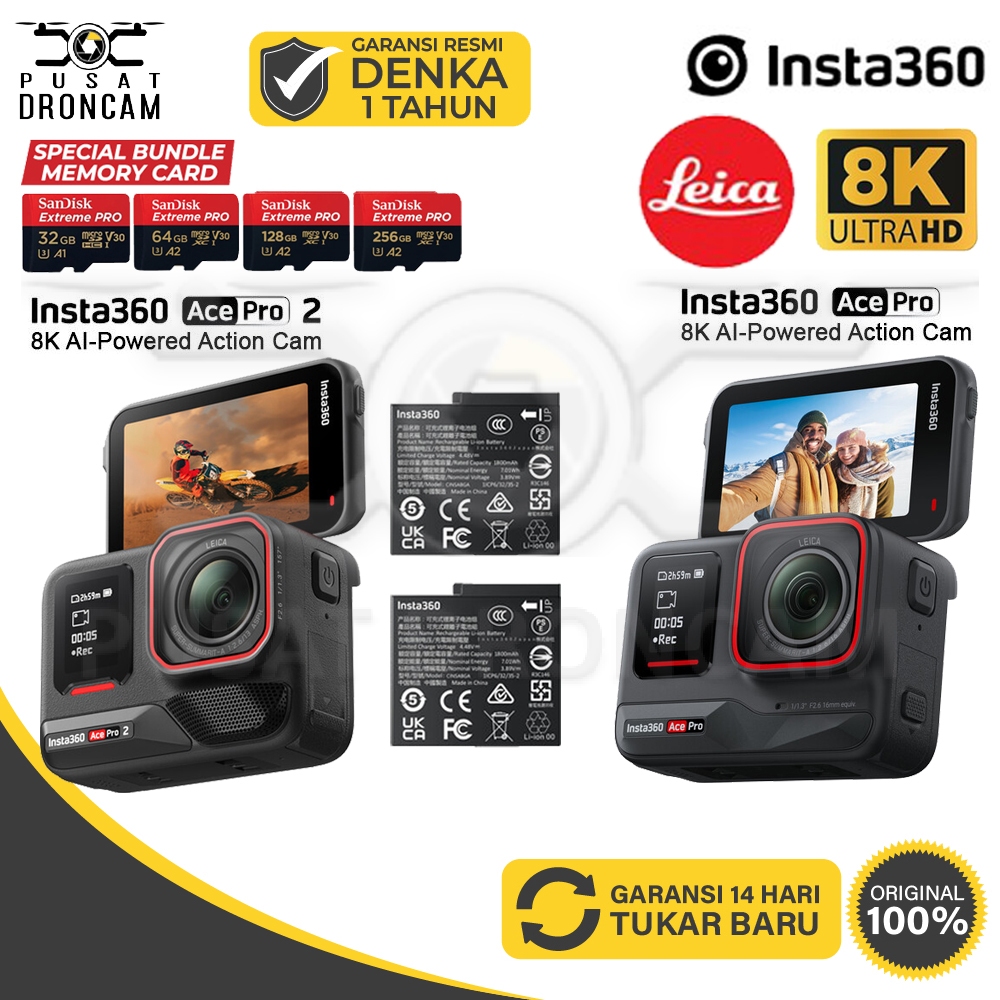 Jual Insta360 Ace / Ace Pro / Ace Pro Battery Kit / Ace Pro Motorcycle Kit / Ace Pro 2 Single ...