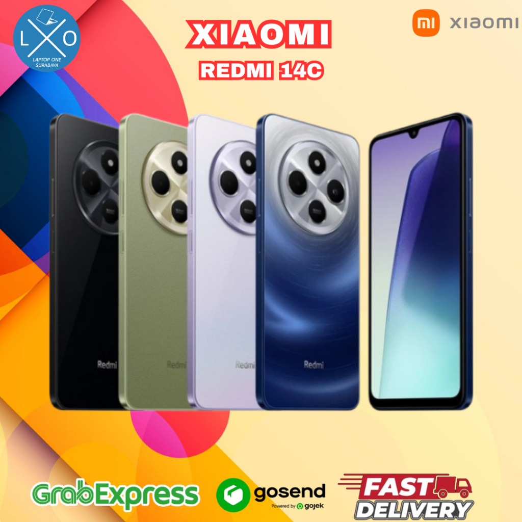 Jual XIAOMI REDMI 14C 6GB 128GB RESMI BNIB (BOX CHA) | Shopee Indonesia