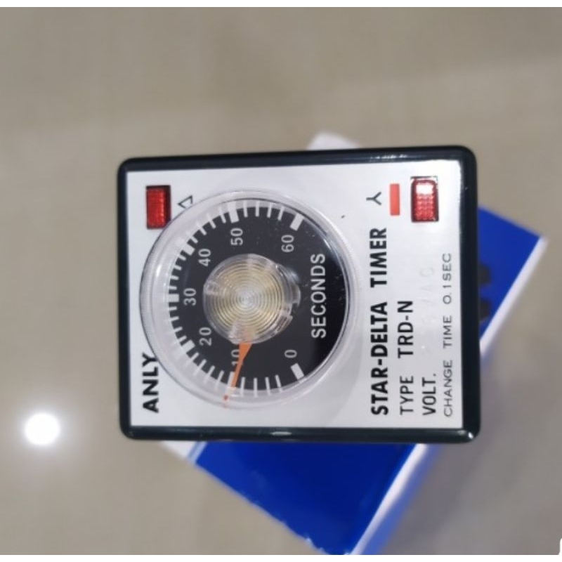 Jual Anly star delta timer trd-n 220vac Anly star delta timer trd-n ...