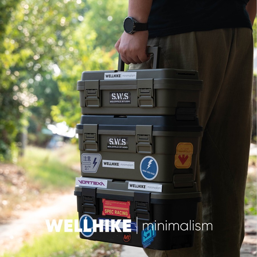 Jual Kotak Penyimpanan Portable Camping Memancing Pertukangan ...