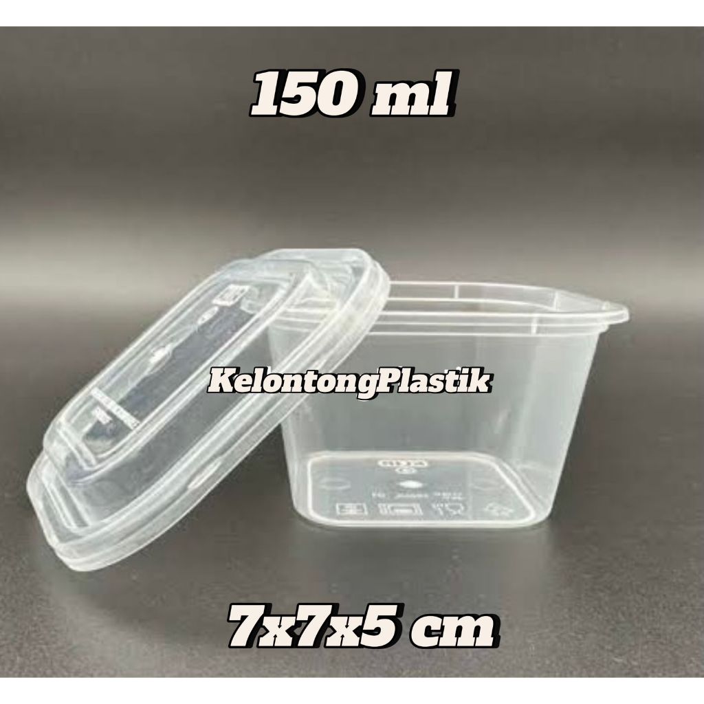 Jual ThinWall Container 150mlSQ - ISI 25pcs , 350ml SQ - isi 25pcs ...