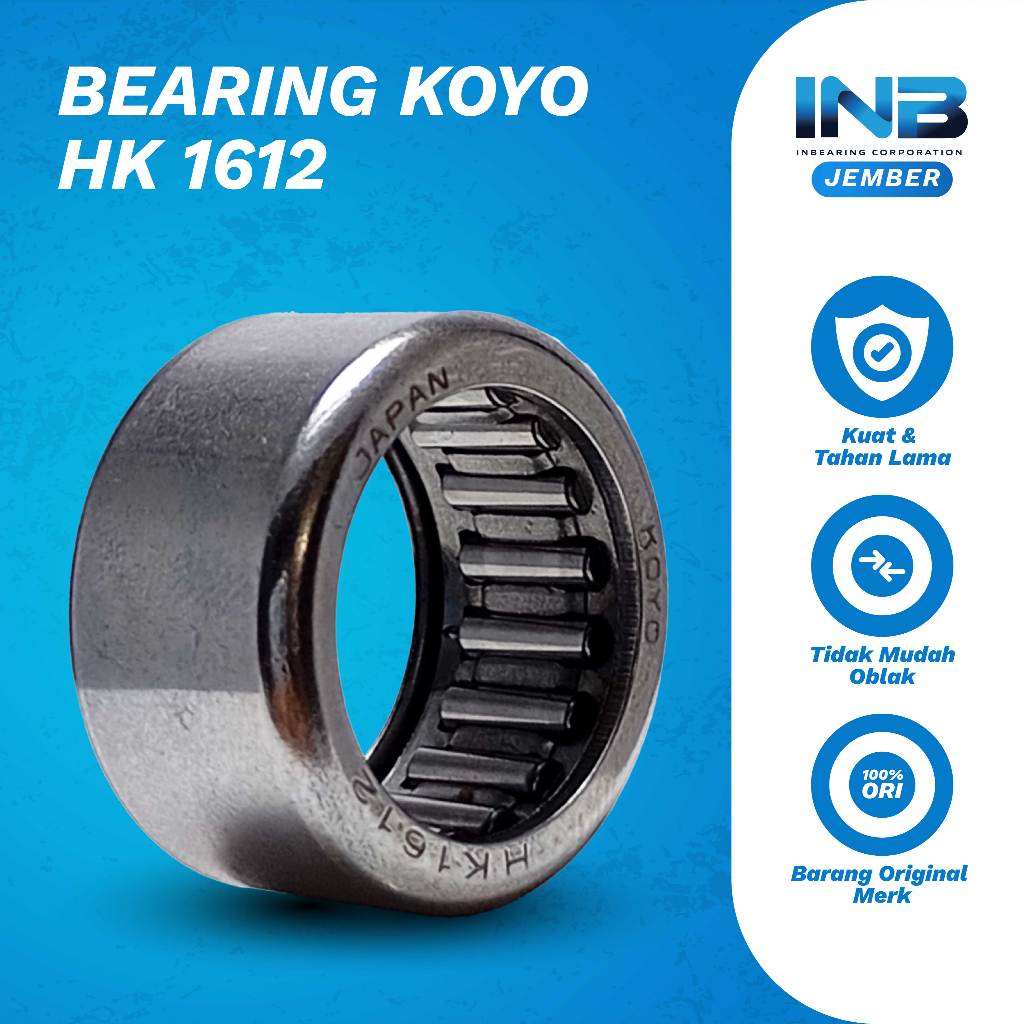Jual Laker Bearing HK 1612 Koyo Bearing Bambu Original Koyo INB JEMBER ...