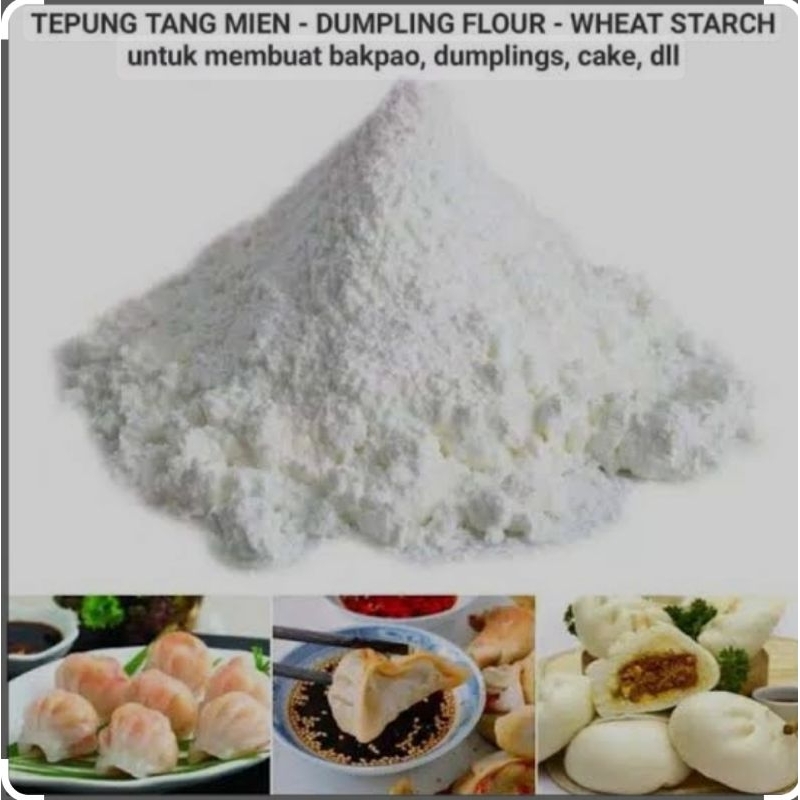 Jual tepung tangmien wheat starch tepung tengmien tang mian hakau ...