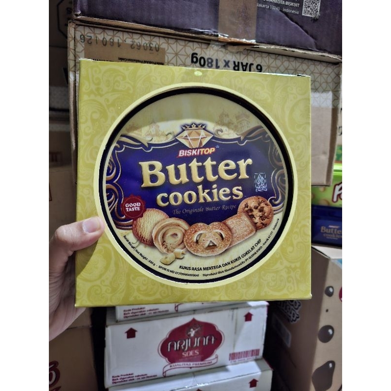 Jual Butter cookies 350gram kaleng lebaran | Shopee Indonesia