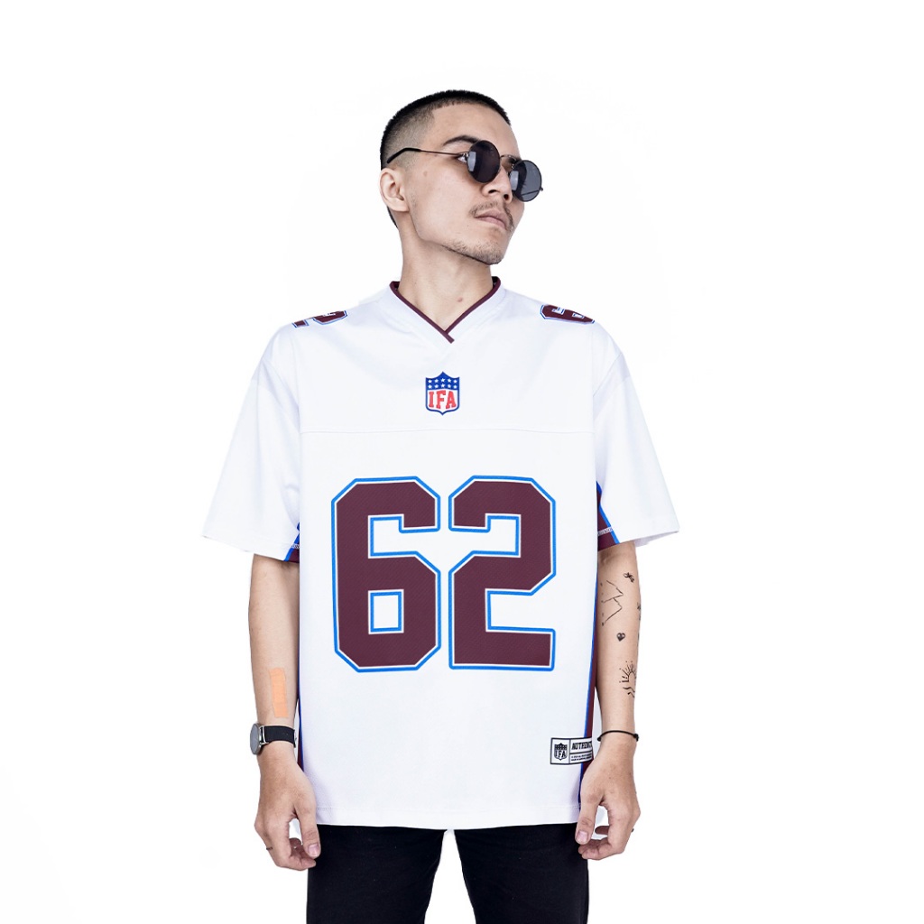 Jual IFA / 62 / Number Series / Jersey / Street wear / Oversize / NFL ...