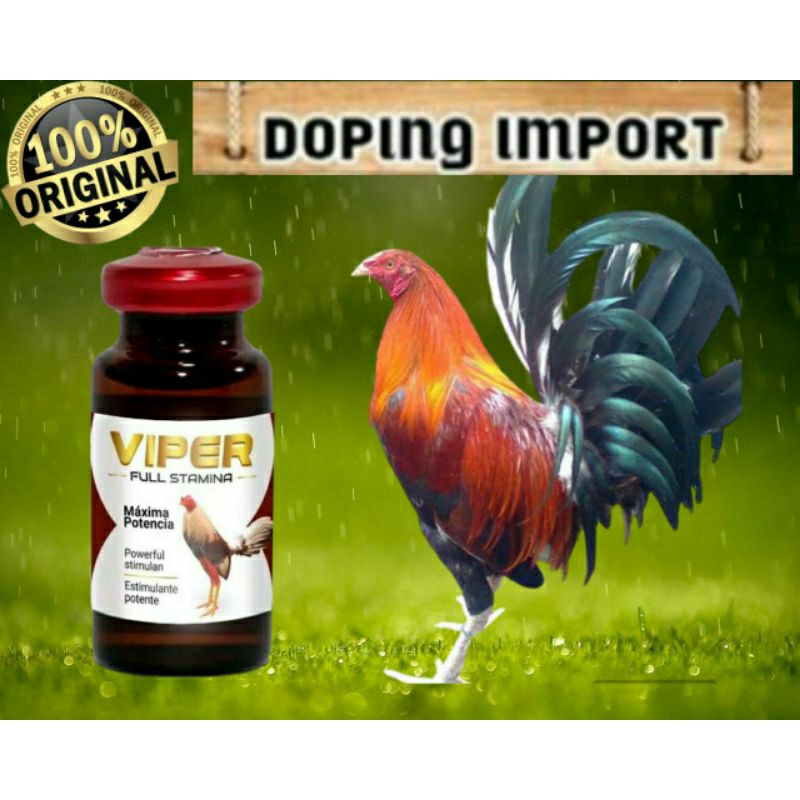 Jual Doping Ayam Aduan Viper Full Stamina Original Import Sambung Taji ...