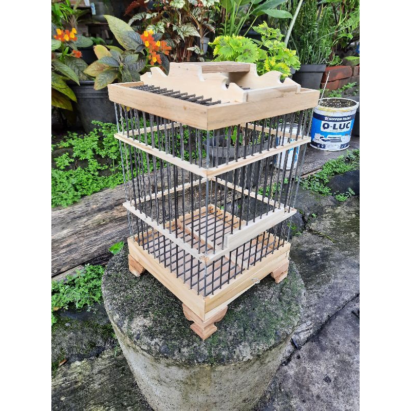 Jual sangkar burung kecil ruji tiang besi untuk segala jenis burung ...