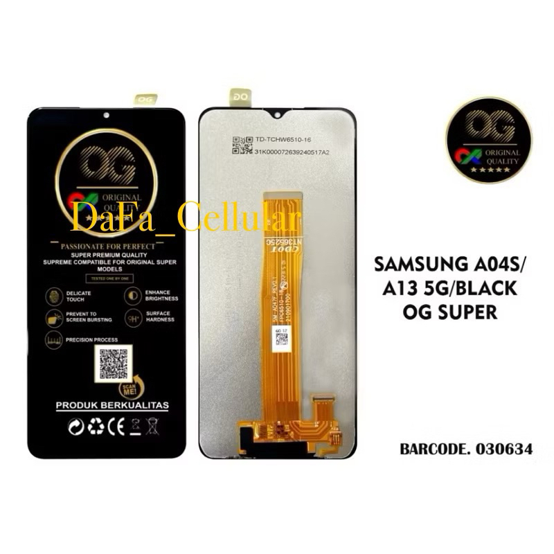 Jual [ORI OG] LCD SAMSUNG A04S / A047 / A047F / A13 5G / A136 / A136B / A136U / M13 5G / M136 ...