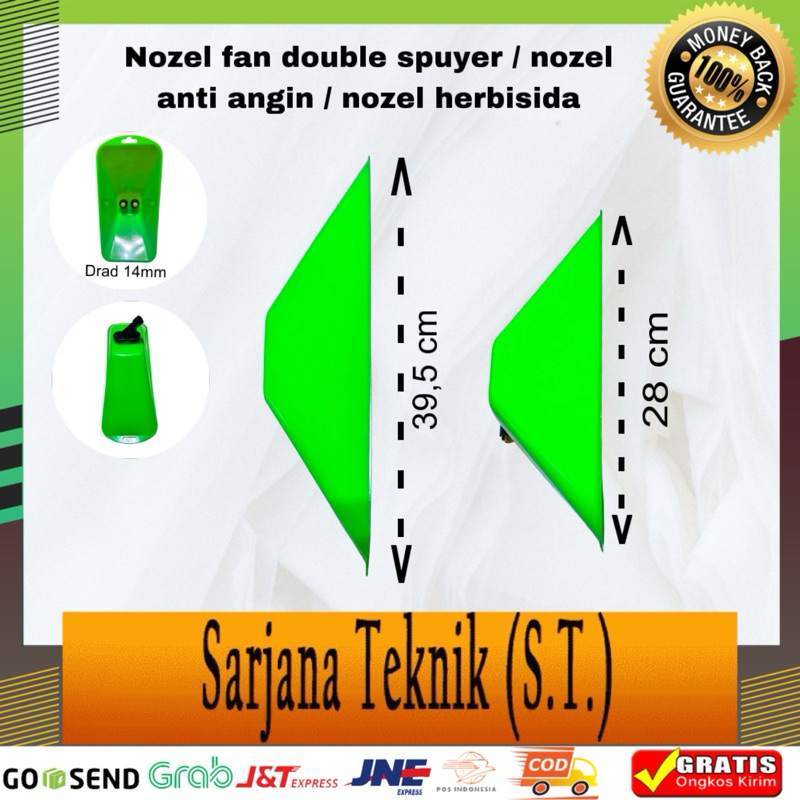 Jual Nozel fan double spuyer / spuyer corong / nozel anti angin ...
