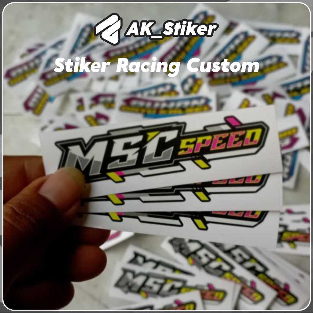 Jual STIKER NAMA RACING NAMA KOMUNITAS STIKER NAMA BENGKEL CUSTOM SUKA ...