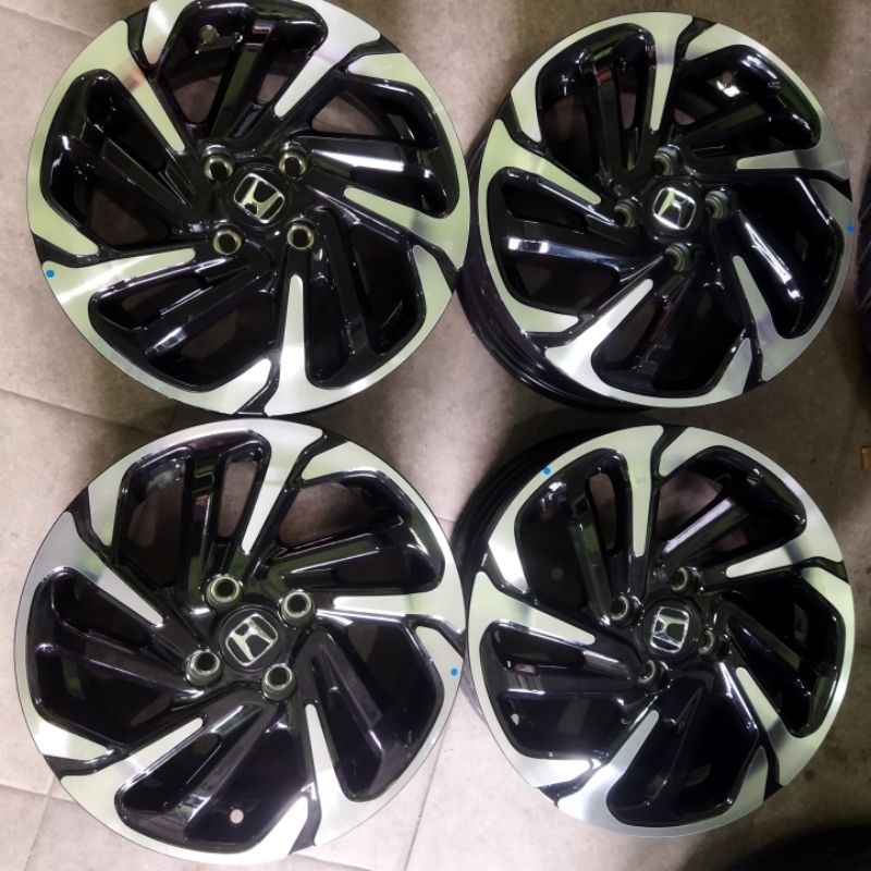 Jual velg R15 mobilio pcd 4x100 original. pnp brio, freed, city ...