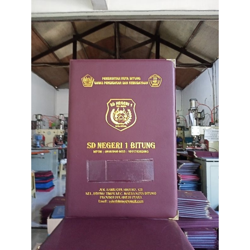 Jual MAP RAPORT BAHAN ASE HOTPRINT untuk TK SD SMP SMA UNIVERSITAS ...