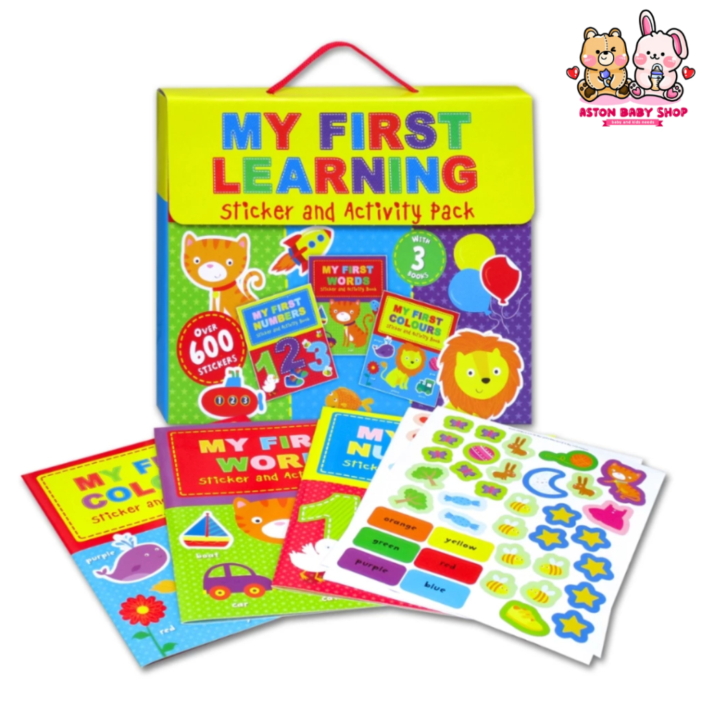Jual Igloo Books My First Learning Sticker and Activity Pack (Over 600 ...