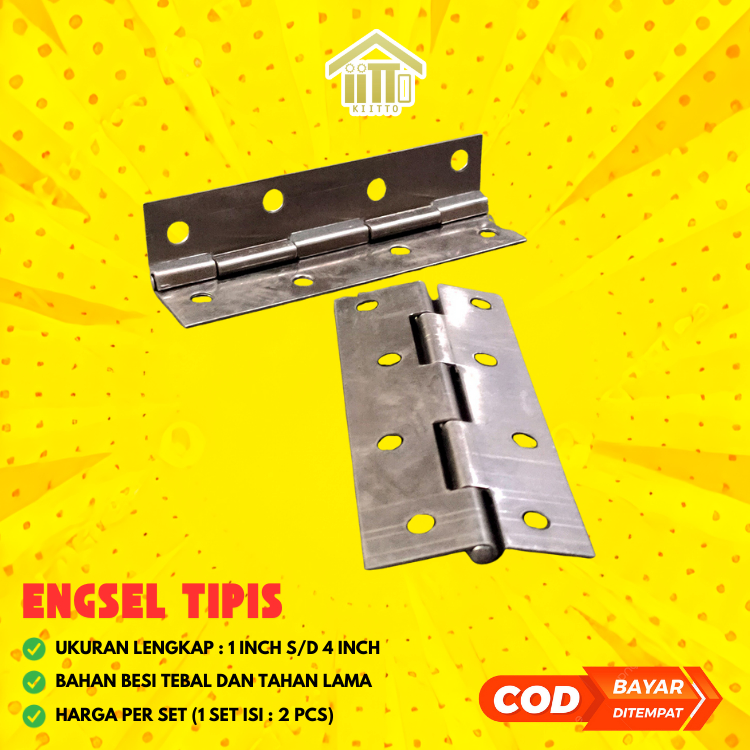 Jual ENGSEL MURAH 1 INCH SAMPAI 4 INCH / ENGSEL 1 INCH 1.5 INCH 2 INCH ...