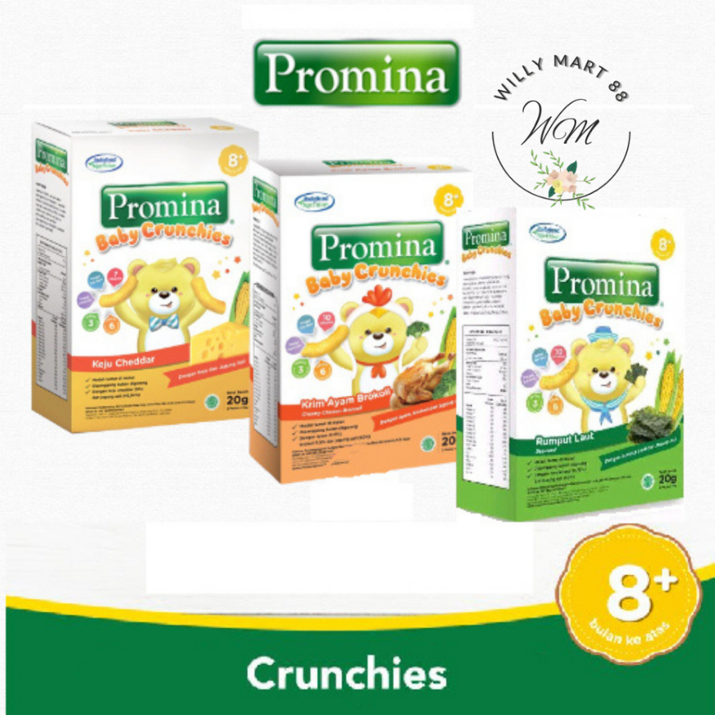 Jual PROMINA BABY CRUNCHIES 20GR //PROMINA SOFTCORN 15GR SNACK BABY ...