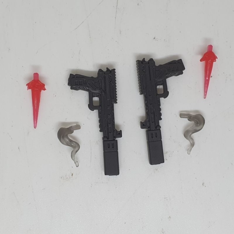 Jual Marvel Legends Weapon Dual Gun Pistol Silencer Shoot Effect Efek ...