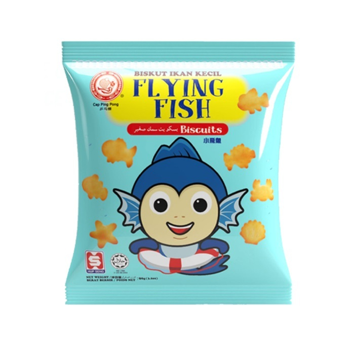 Jual Hup Seng Flying Fish Biscuit Biskuit Ikan Kecil Hupseng Biskut ...