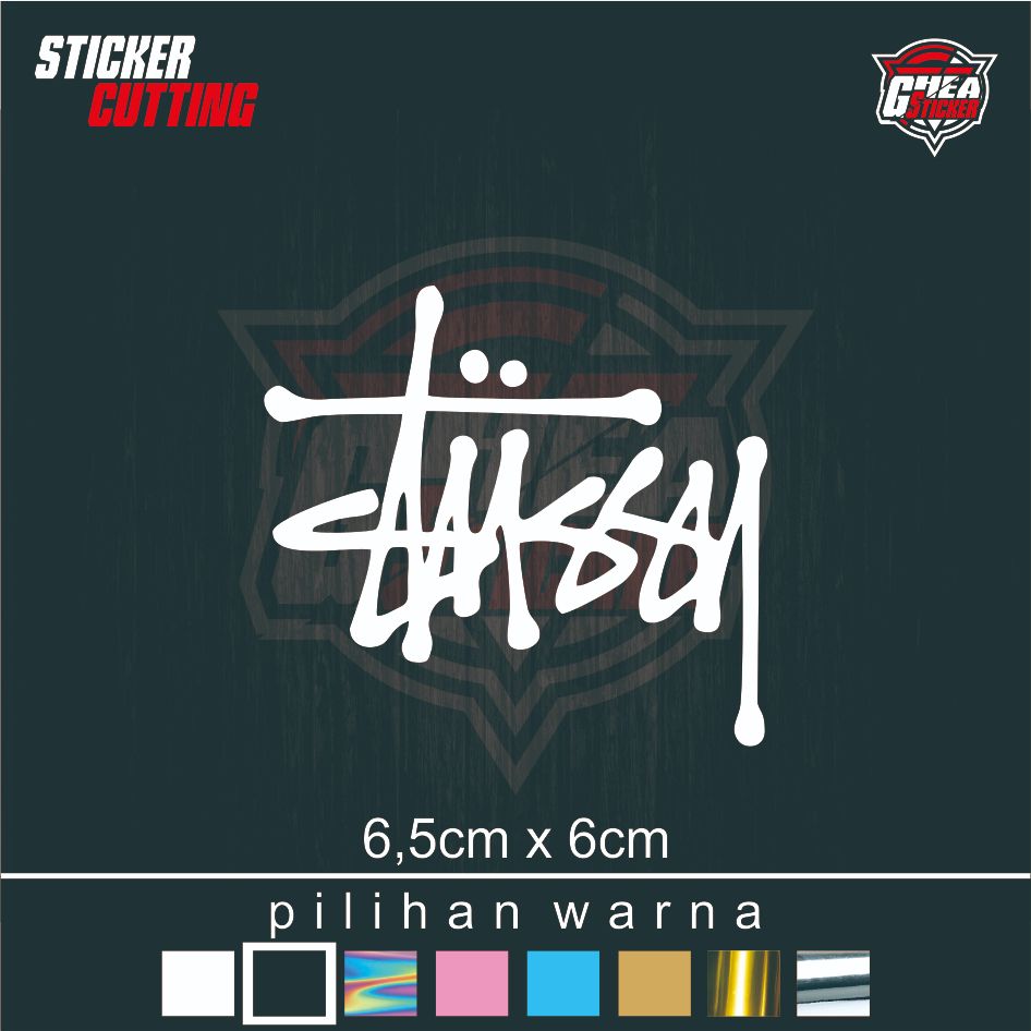 Jual Stiker Stussy - Sticker Cutting Stussy | Shopee Indonesia