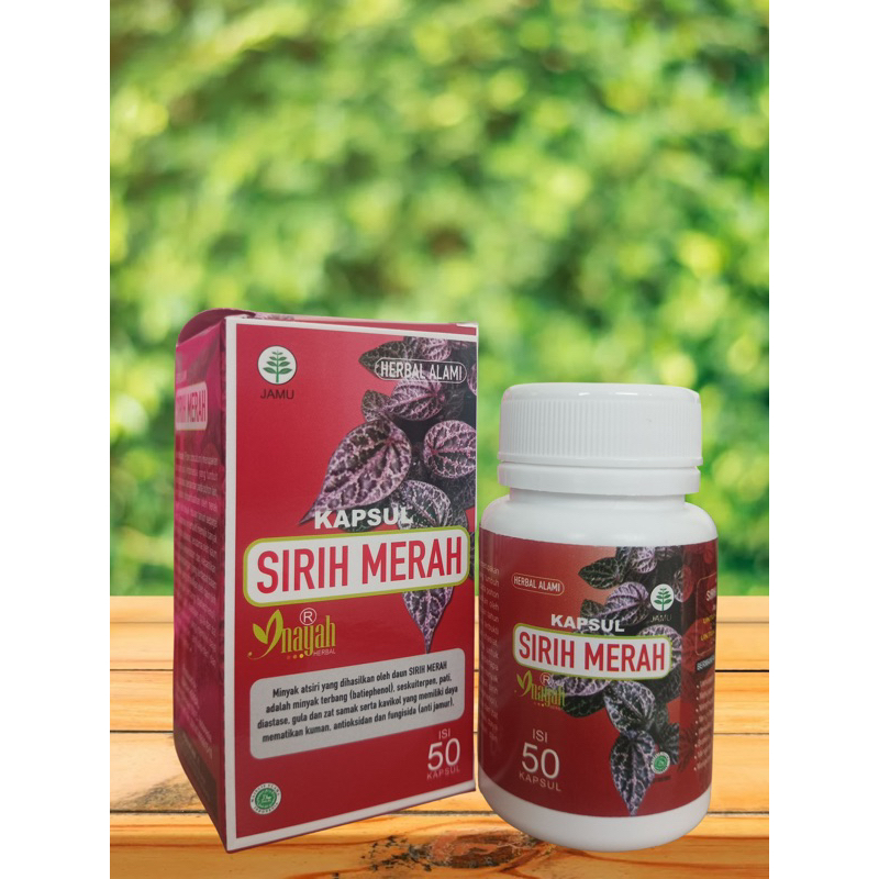 Jual Kapsul Sirih Merah Obat Keputihan | Shopee Indonesia