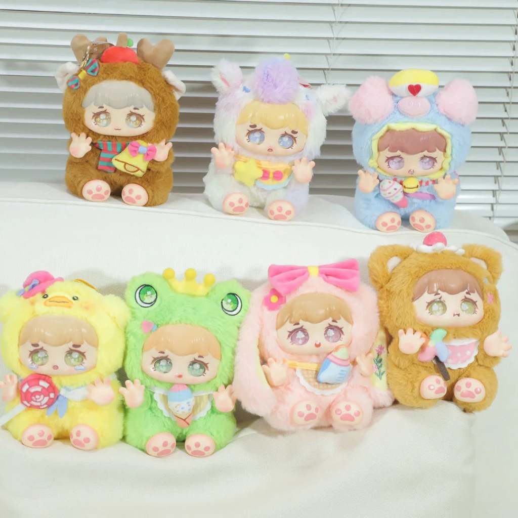 Jual MOMO Cub Out of the Travelogue Series Plush Dolls | Shopee Indonesia