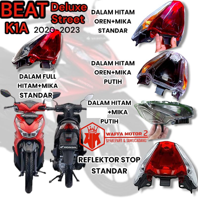 Jual Stoplamp Lampu Stop Belakang Beat New Led Deluxe Beat Street Led ...