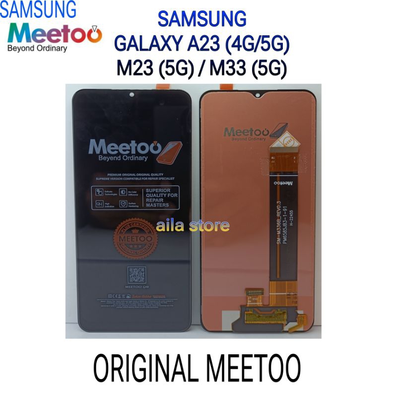 Jual Meetoo Original LCD TOUCHSCREEN Samsung Galaxy A23 (4G/5G) M23 (5G ...