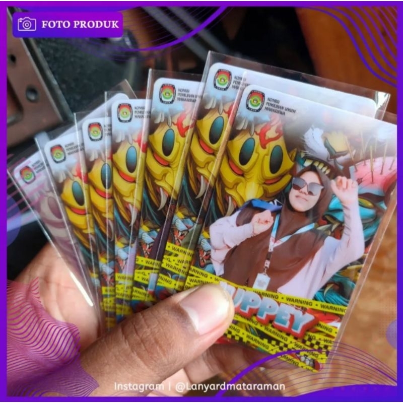 Jual Cetak Id Card Custom 0.76 | Cetak KTA | Cetak Kartu Member | Cetak ...